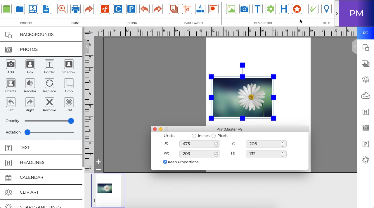Object Settings - PrintMaster v9 Userguide